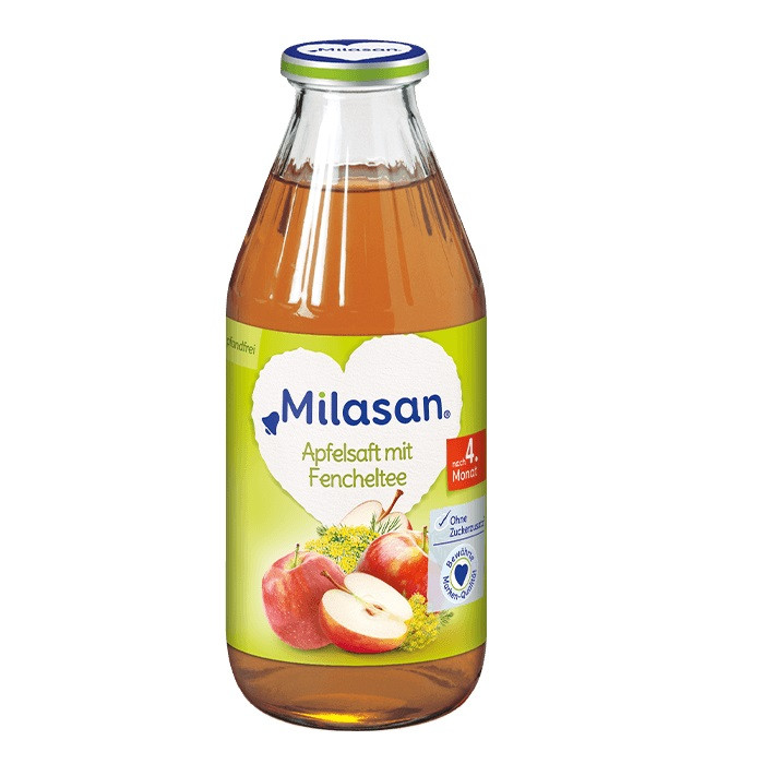Milasan Apfelsaft mit Fencheltee : Elternbewertungen